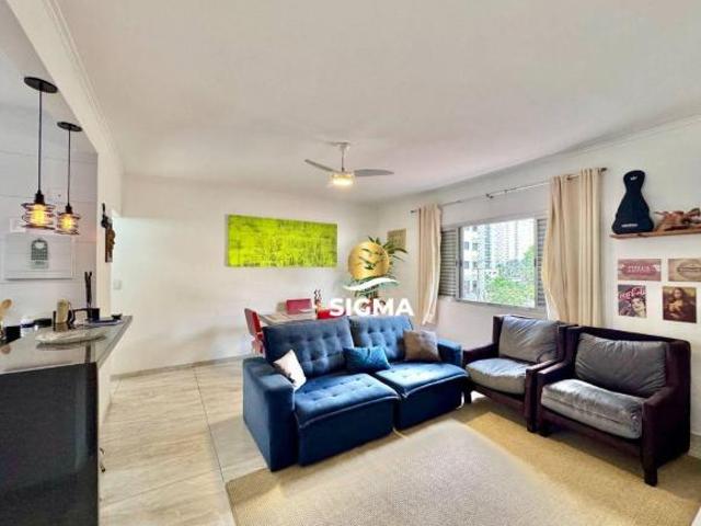 Apartamento com 2 dormitórios sendo 1 suite à venda, 75 m² por R$ 430.000 Praia das Astúrias Gu