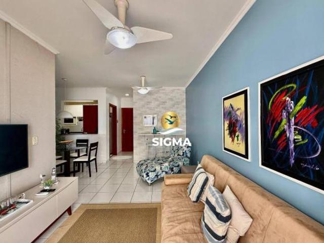 Apartamento com 2 dormitórios sendo 1 suite à venda, 75 m² por R$ 730.000 Tombo Guarujá/SP