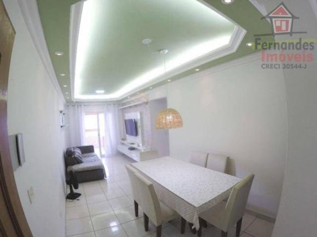 Apartamento com 2 dormitórios sendo 1 suíte à venda, 78 m² por R$ 430.000 Tupi Praia Grande/SP
