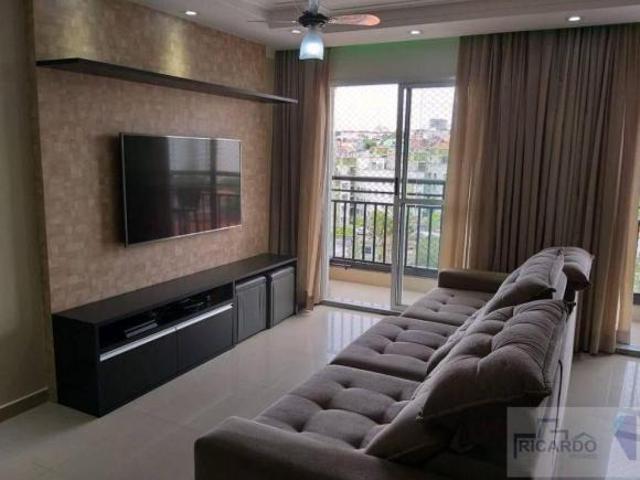 Apartamento com 2 dormitórios, sendo 1 suíte, à venda, 82 m² por R$ 636.000 Jardim Flor da Montan