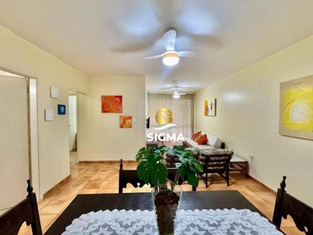 Apartamento com 2 dormitórios sendo 1 suite à venda, 96 m² por R$ 570.000 Pitangueiras Guarujá/S