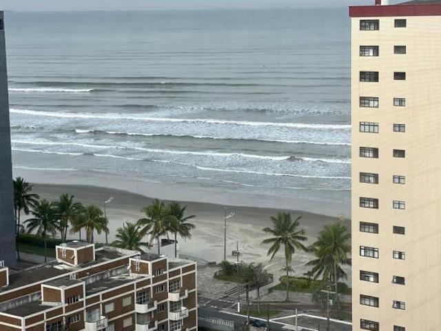 Apartamento com 2 Dormitórios, sendo 1 Suíte – Sacada e Vista Mar Permanente