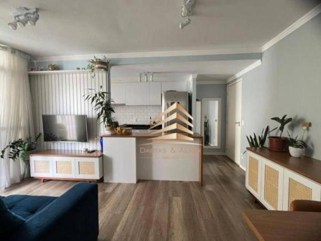 Apartamento com 2 dormitórios sendo 1 suíte, varanda gourmet e 1 vaga à venda, 62 m² por R$ 550.000
