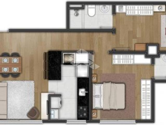 Apartamento com 2 dormitórios/suítes, 80,14m², 1 vaga, em Canela