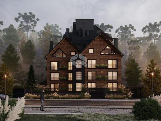 Apartamento com 2 dormitório/quarto 2 suítes, 84,05 m², em construção em Gramado