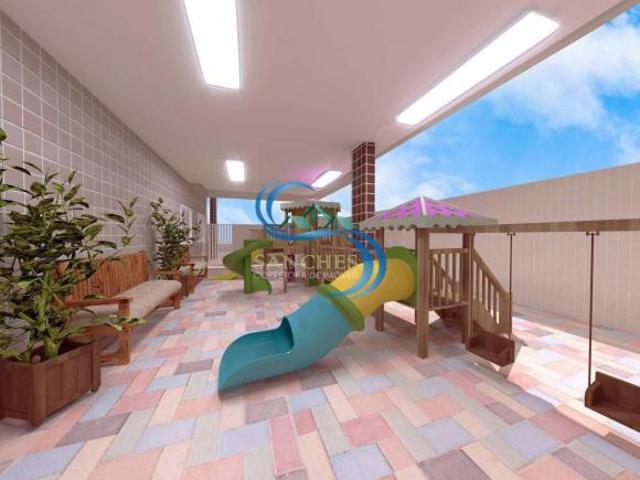 Apartamento com 2 dorms, Caiçara, Praia Grande R$ 381 mil, Cod: 5866