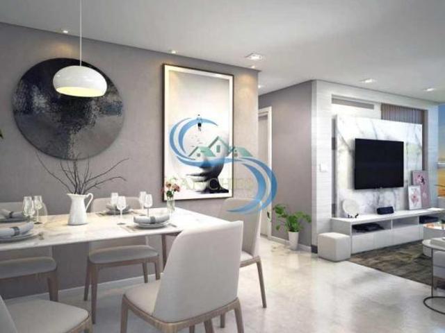 Apartamento com 2 dorms, Guilhermina, Praia Grande