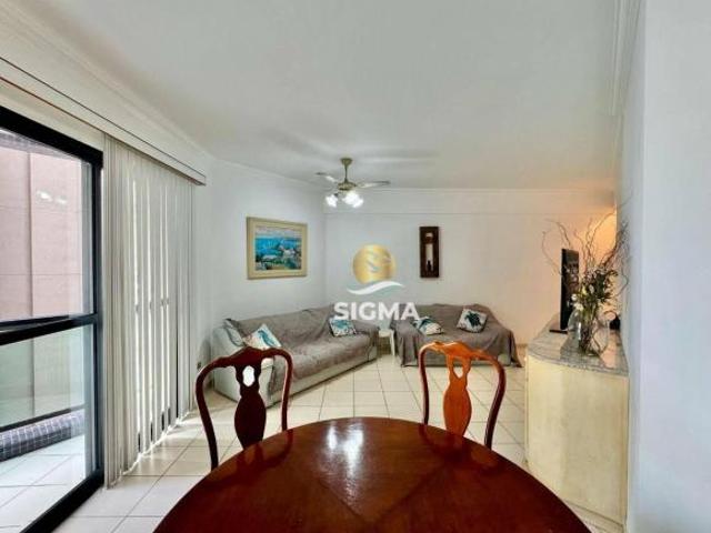 Apartamento com 2 quantos sendo 1 suíte à venda, 71 m² por R$ 580.000 Pitangueiras Guarujá/SP