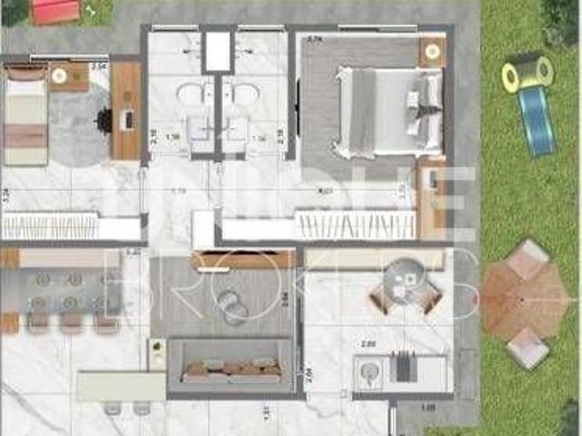 Apartamento com 2 quartos, Medeiros Jundiaí