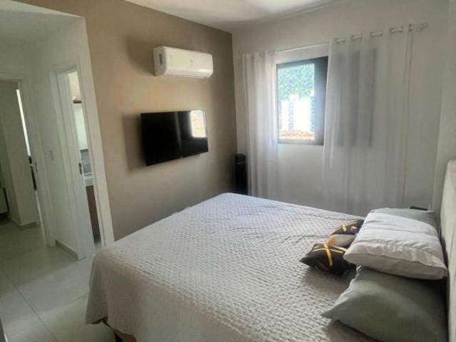 Apartamento com 2 quartos mobiliado churrasqueira a carvao no Canto do Forte em Praia Grande