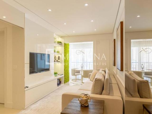 APARTAMENTO COM 2 QUARTOS, MOBILIADO NO BATEL HOME 1550