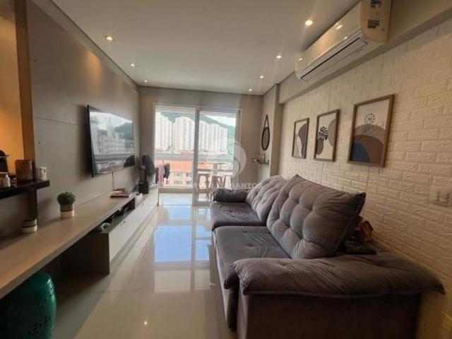 Apartamento com 2 Quartos no Marapé em Santos