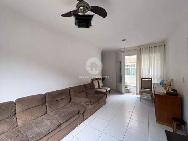Apartamento com 2 quartos no Marapé Santos