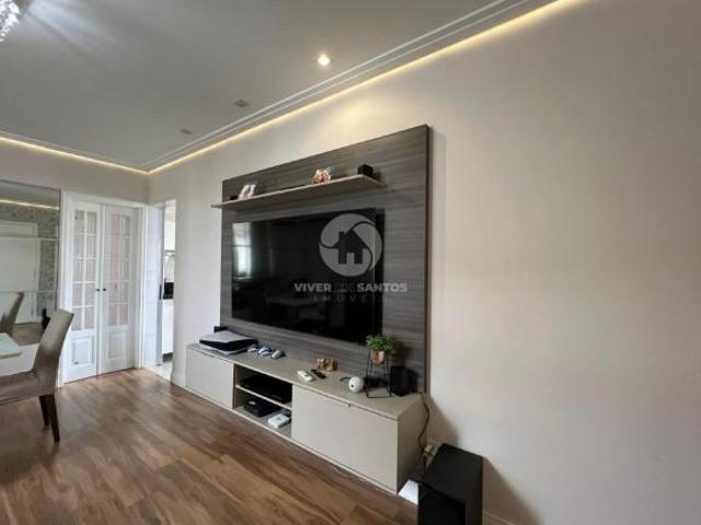 Apartamento com 2 quartos no Estuário Santos