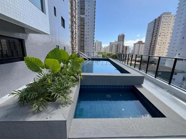 Apartamento com 2 quartos, Aviação, Praia Grande R$ 600 mil