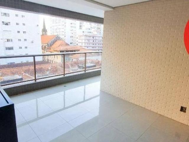Apartamento com 2 quartos à venda, 128 m² por R$ 1.650.000 Embaré Santos/SP