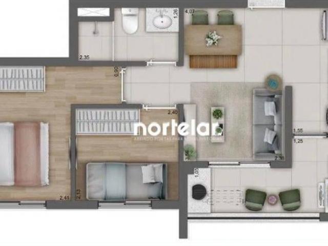 Apartamento com 2 quartos à venda, 42 m² Perdizes São Paulo/SP