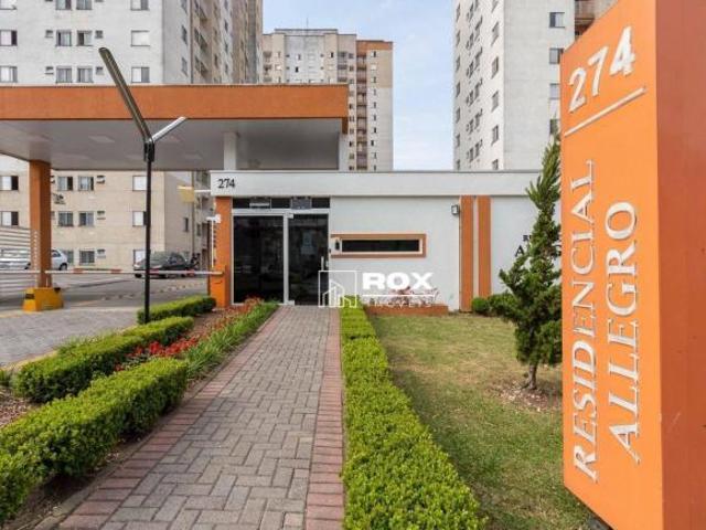 Apartamento com 2 quartos à venda, 48 m² por R$ 391.000 Pinheirinho, Curitiba/PR