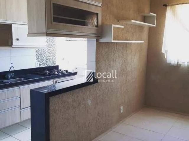 Apartamento com 2 quartos à venda, 50 m² por R$ 220.000 Vila São Jorge São José do Rio Preto/SP
