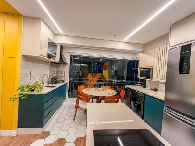Apartamento com 2 quartos à venda, 59 m² por R$ 580.000 Vila Metalúrgica Santo André/SP