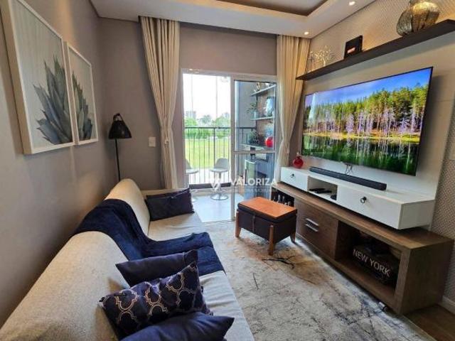 Apartamento com 2 quartos à venda, 61 m² por R$ 590.000 Condomínio Ateliê Campolim Sorocaba/SP