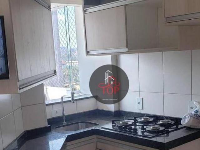 Apartamento com 2 quartos à venda, 64 m² por R$ 424.000 Vila Homero Thon Santo André/SP