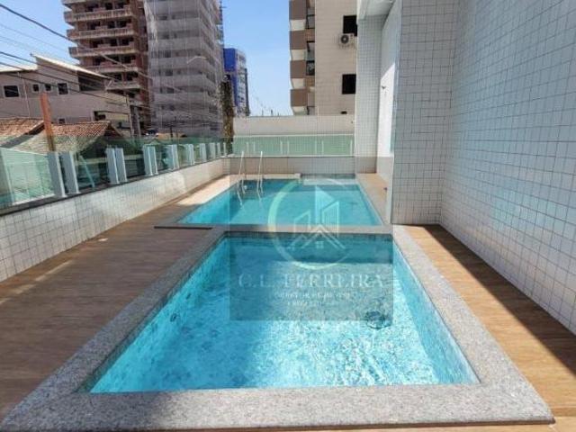 Apartamento com 2 quartos à venda, 71 m² por R$ 450.000 Aviação Praia Grande/SP