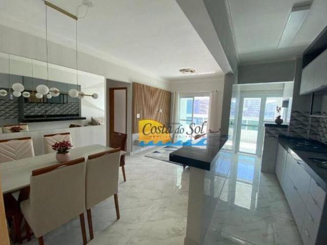 Apartamento com 2 quartos à venda, 76 m² por R$ 655.000 Caiçara Praia Grande/SP