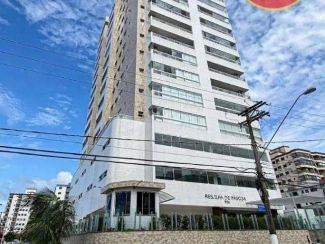 Apartamento com 2 quartos à venda, 80 m² por R$ 610.000 Vila Guilhermina Praia Grande/SP
