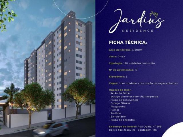 Apartamento com 2 quartos à venda em Contagem, no bairro São Joaquim