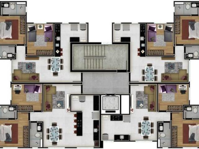 Apartamento com 2 quartos à venda em Belo Horizonte, no bairro Alto Caiçaras