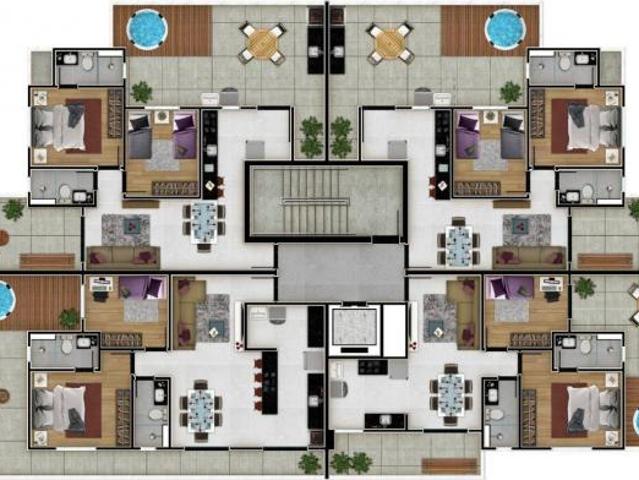 Apartamento com 2 quartos à venda em Belo Horizonte, no bairro Caiçaras