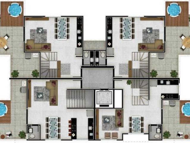 Apartamento com 2 quartos à venda em Belo Horizonte, no bairro Caiçaras