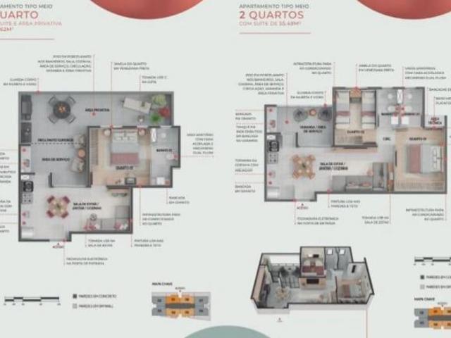 Apartamento com 2 quartos à venda em Belo Horizonte, no bairro Dom Cabral