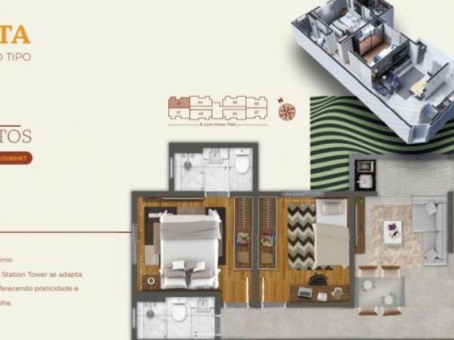 Apartamento com 2 quartos à venda em Belo Horizonte, no bairro Dom Joaquim