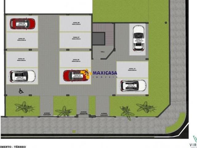 Apartamento com 2 quartos à venda em Belo Horizonte, no bairro Heliópolis