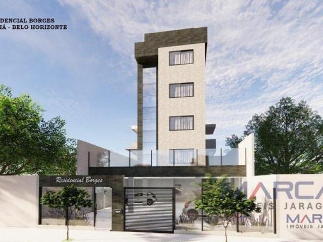 Apartamento com 2 quartos à venda em Belo Horizonte, no bairro Indaiá