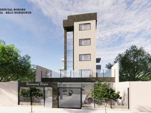 Apartamento com 2 quartos à venda em Belo Horizonte, no bairro Indaiá