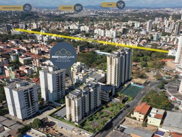 Apartamento com 2 quartos à venda em Belo Horizonte, no bairro Paquetá