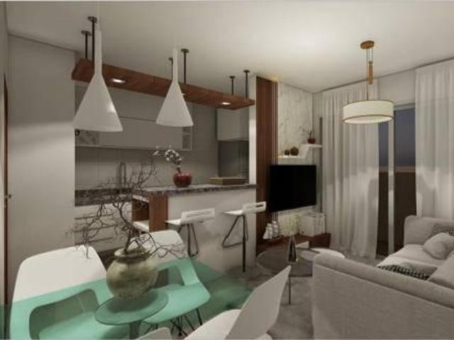 Apartamento com 2 quartos à venda em Belo Horizonte, no bairro Santa Mônica