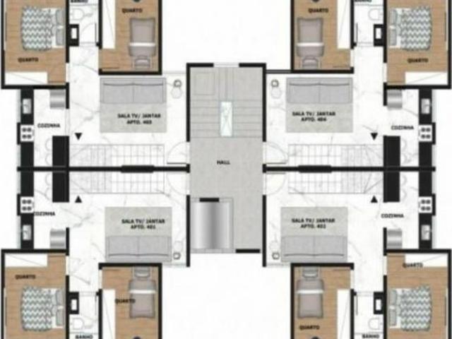 Apartamento com 2 quartos à venda em Belo Horizonte, no bairro Santa Amélia