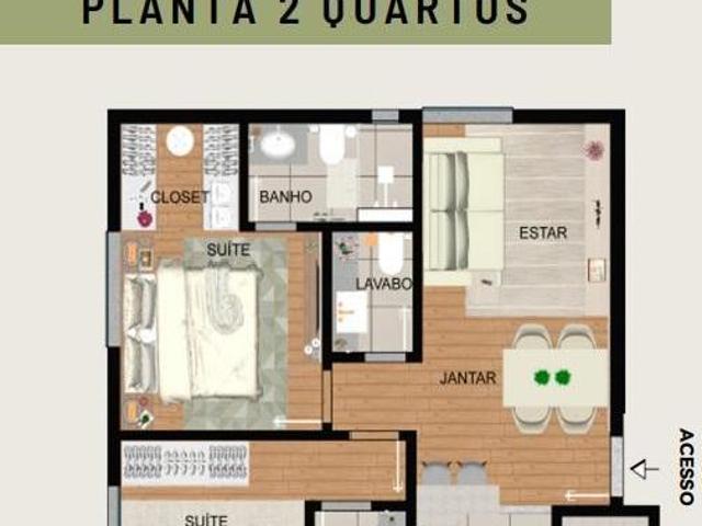 Apartamento com 2 quartos à venda em Belo Horizonte, no bairro Santo Antônio