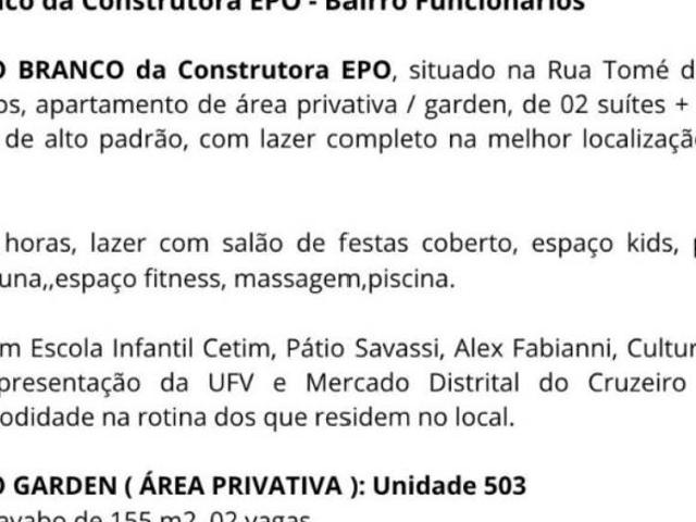 Apartamento com 2 quartos à venda em Belo Horizonte, no bairro Savassi