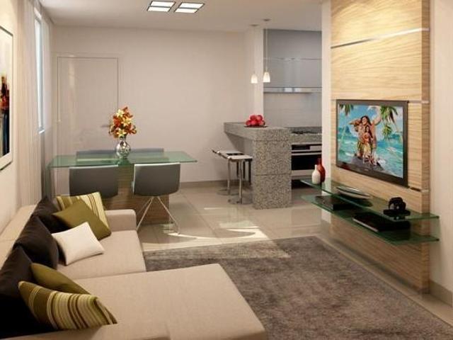 Apartamento com 2 quartos à venda em Belo Horizonte, no bairro Sion