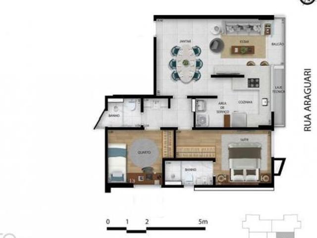 Apartamento com 2 quartos, à venda em Belo Horizonte, SANO AGOSTINHO
