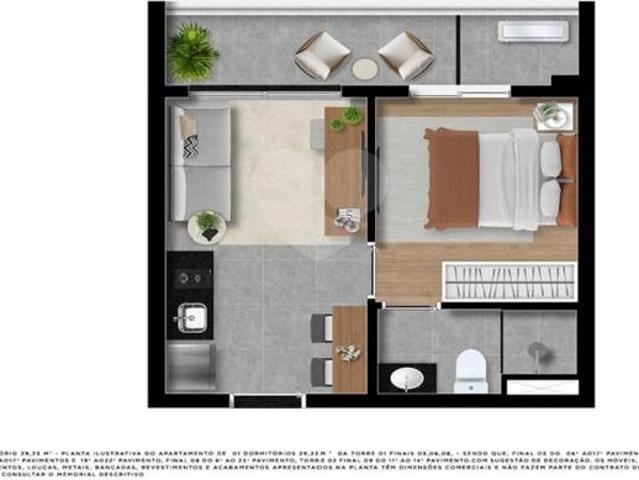 Apartamento com 2 quartos à venda em Santa cecília SP