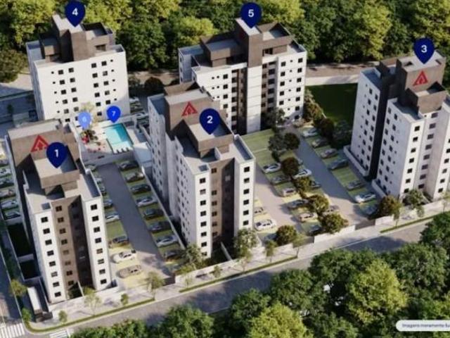 Apartamento com 2 quartos à venda em Santa Luzia, no bairro Boa Esperança