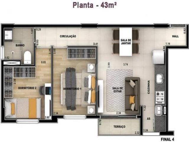 Apartamento com 2 quartos à venda em Tucuruvi SP