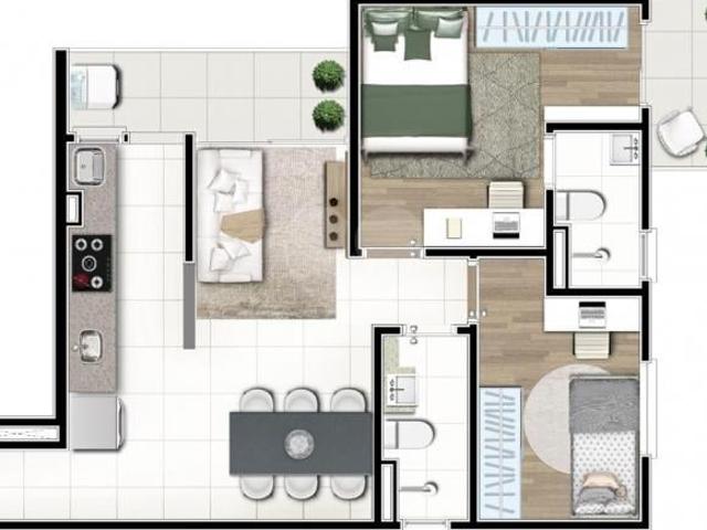 Apartamento com 2 quartos à venda em Utinga SP