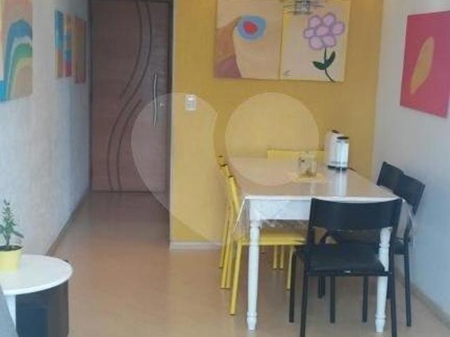 Apartamento à venda com 2 quartos, sendo 1 suíte, no condomínio Res Rosa Azul, São Paulo